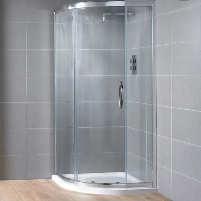 Single Door Sliding Quadrant Enclosure 8mm AQ8121S — SHMOX